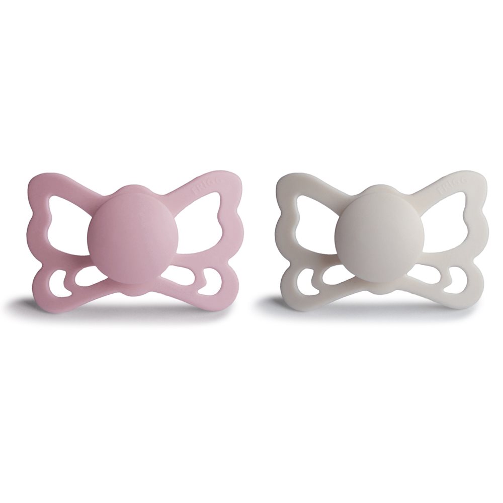 FRIGG Butterfly - Anatomical Silicone 2-pack Pacifiers - Primrose ...