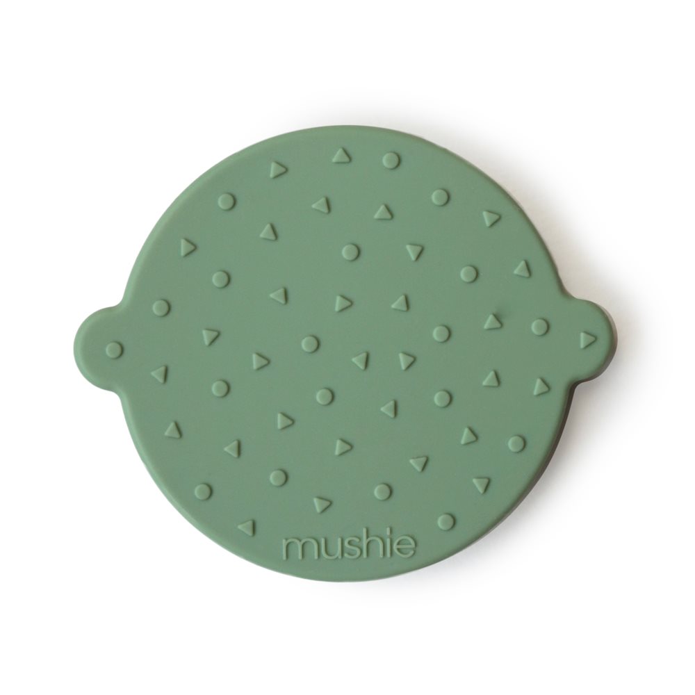 Mushie Teether - Face - Pistachio