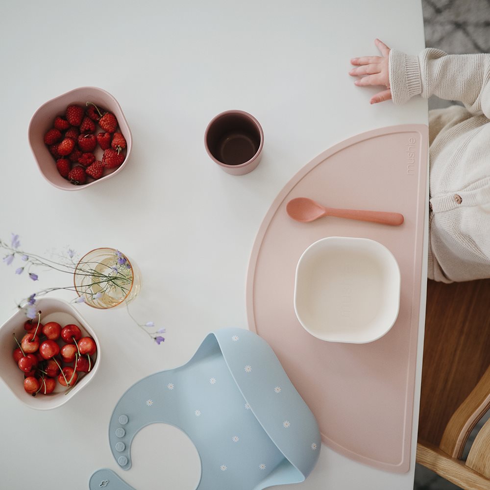 Mushie Silicone Mat - Blush